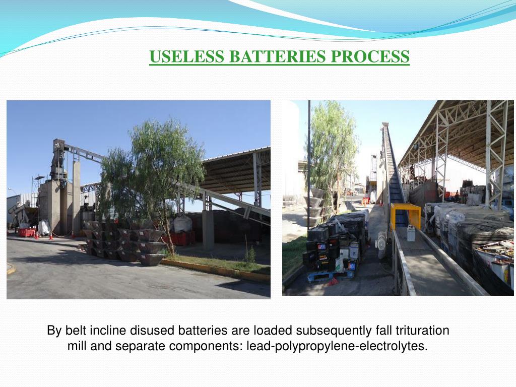 PPT - Metals and Material's Recovery from Lead Waste PowerPoint ...