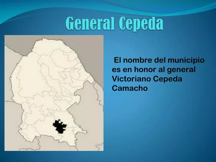 PPT - General Cepeda PowerPoint Presentation, free download - ID:3080056