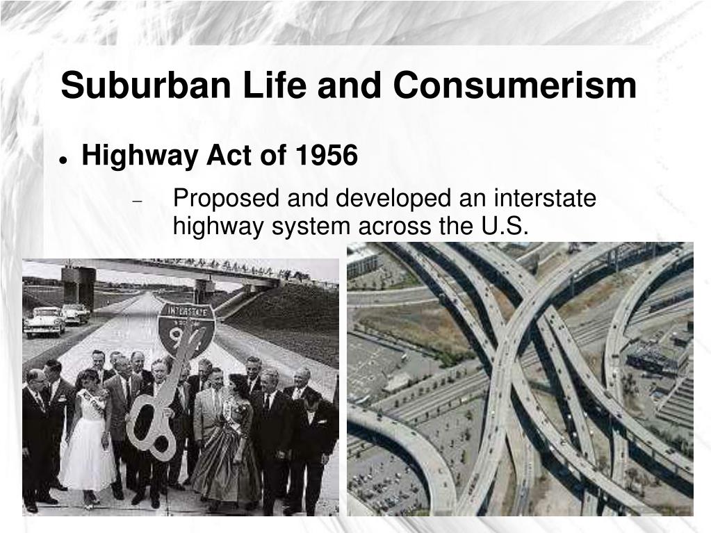 PPT - Economic Changes and Suburban Life in America (1949-1956 ...