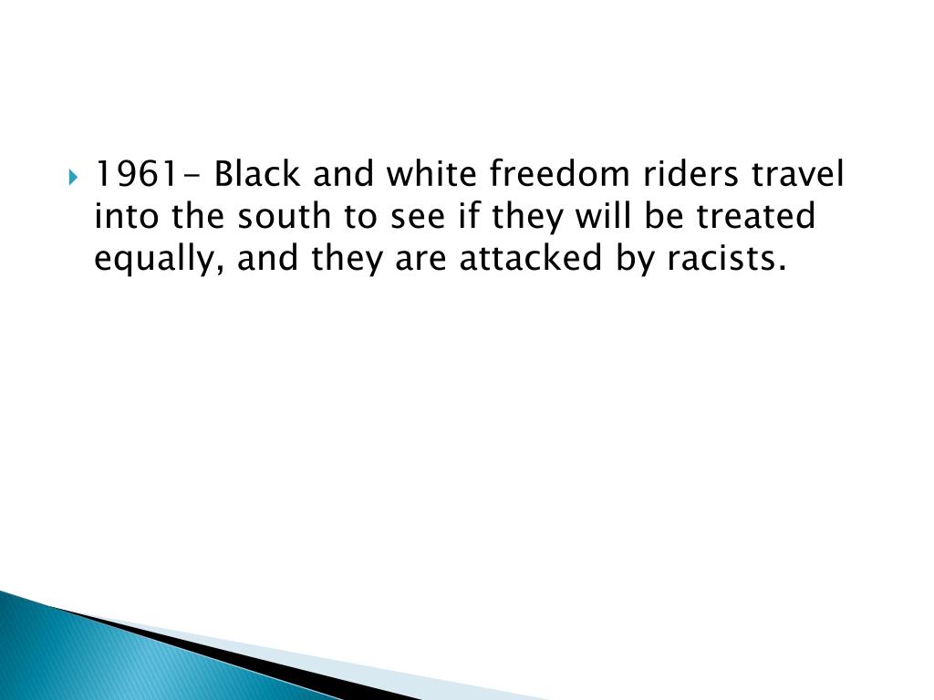 PPT - The Civil Rights Movement Timeline PowerPoint Presentation, free ...