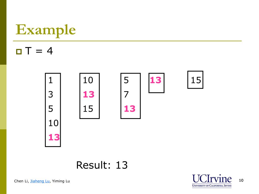 Ppt Efficient Merging And Filtering Algorithms For Approximate String Searches Powerpoint