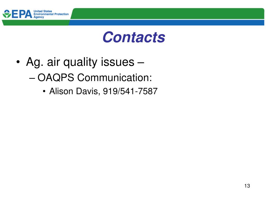 PPT - Concentrated Animal Feeding Operations (CAFO) Air Emissions ...