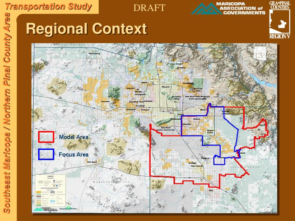 PPT - Southeast Maricopa / Northern Pinal County Transportation Study ...