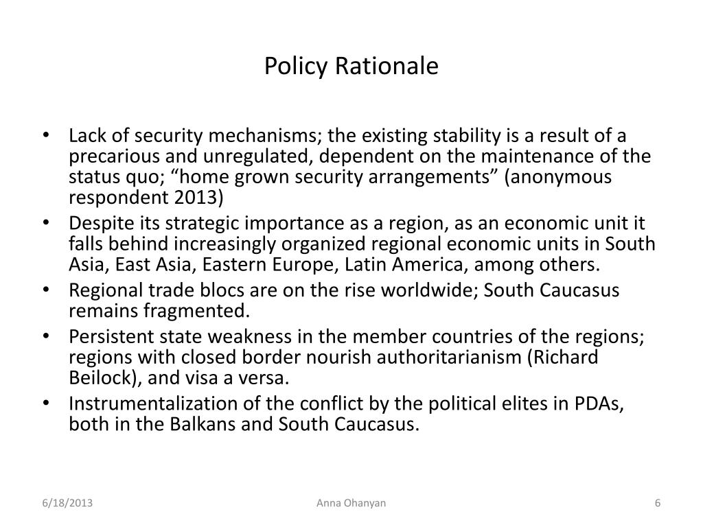 PPT - Anna Ohanyan , Ph.D., Associate Professor Stonehill College ...