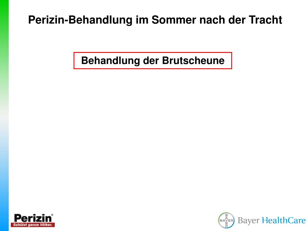 PPT - Perizin-Behandlung im Sommer nach der Tracht PowerPoint ...