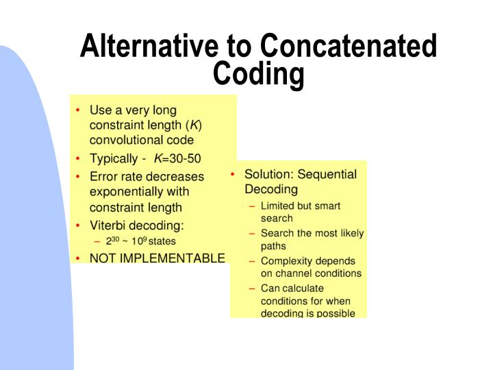 PPT - 16.548 Concatenated Codes, Turbo Codes and Iterative Processing ...