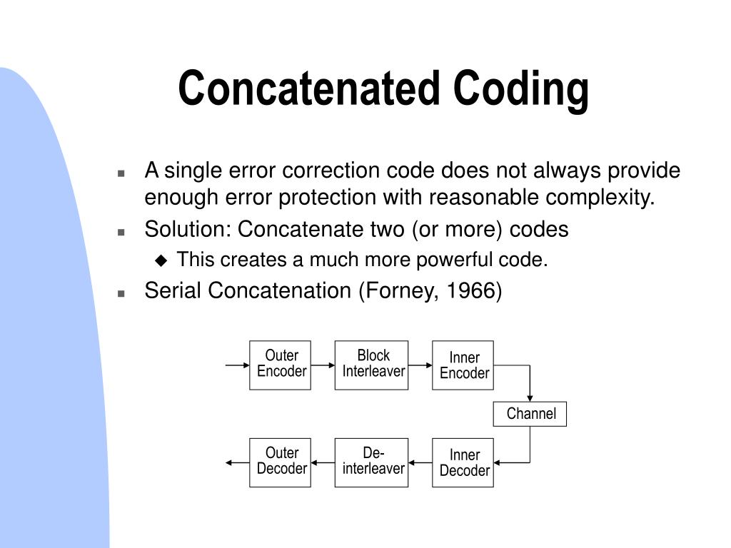 Ppt 16548 Concatenated Codes Turbo Codes And Iterative Processing Powerpoint Presentation 8584
