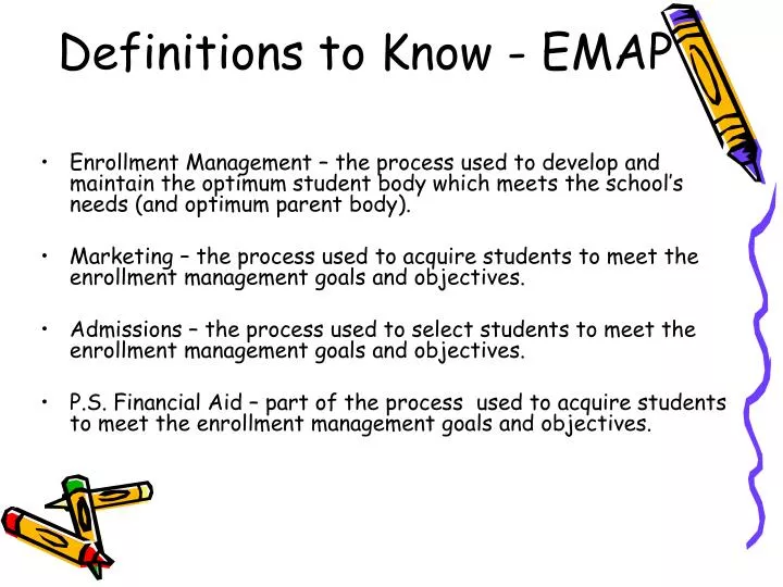 PPT - Definitions to Know - EMAP PowerPoint Presentation, free download - ID:3081332