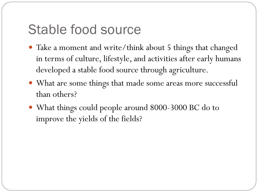 PPT - 1 st Agricultural Revolution PowerPoint Presentation, free ...