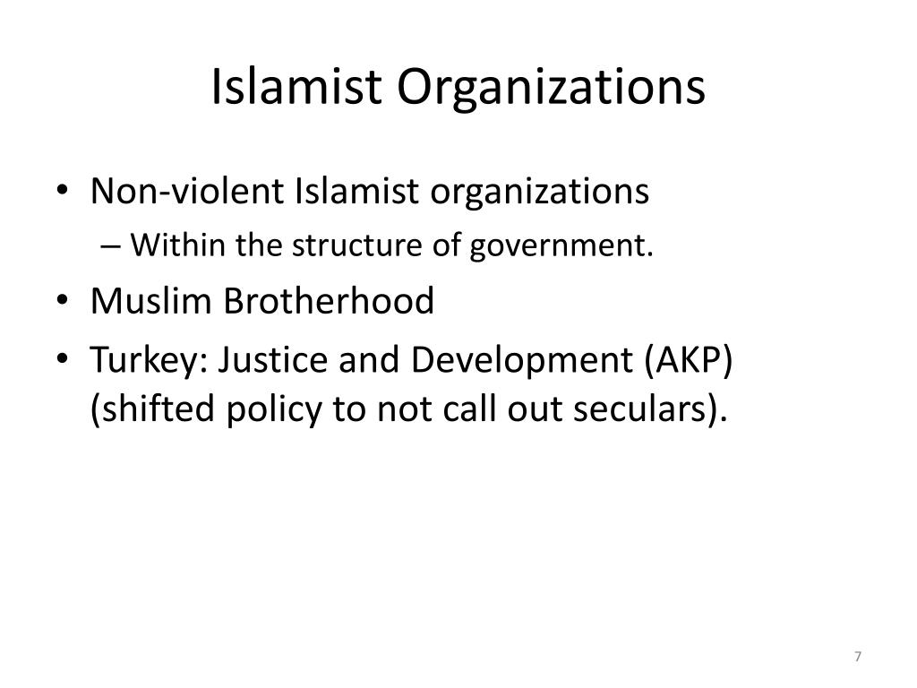 PPT - Political Islam/Islamist Movements PowerPoint Presentation, free ...