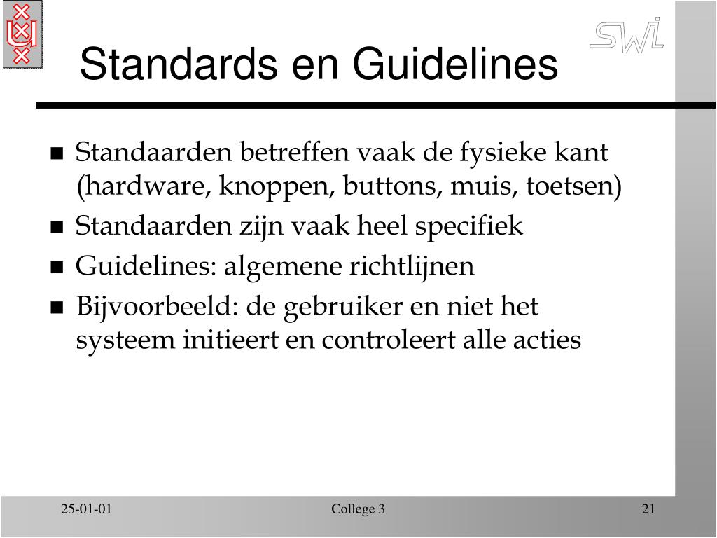PPT - College 3 Dix: Hoofdstuk 4 en deel 5 Groepspresentatie Voorbeeld ...