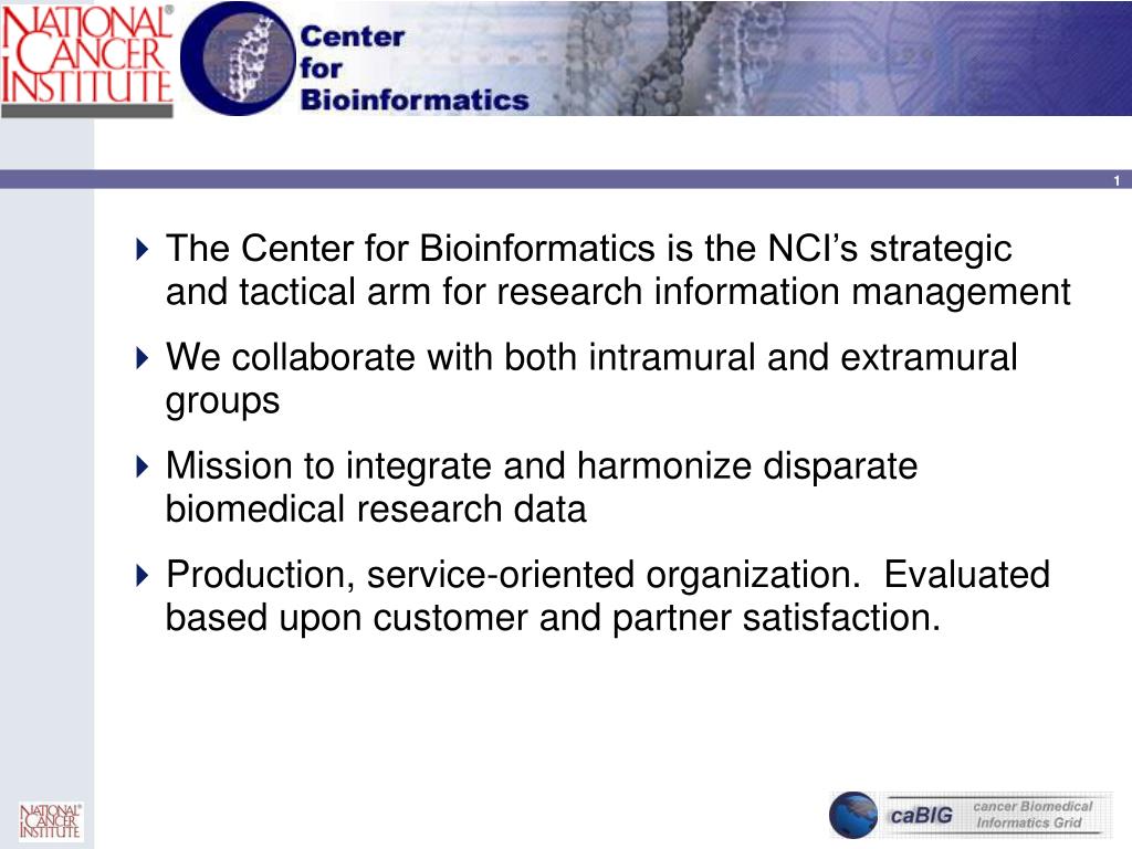 PPT - Peter A. Covitz, Ph.D. Chief Operating Officer National Cancer ...