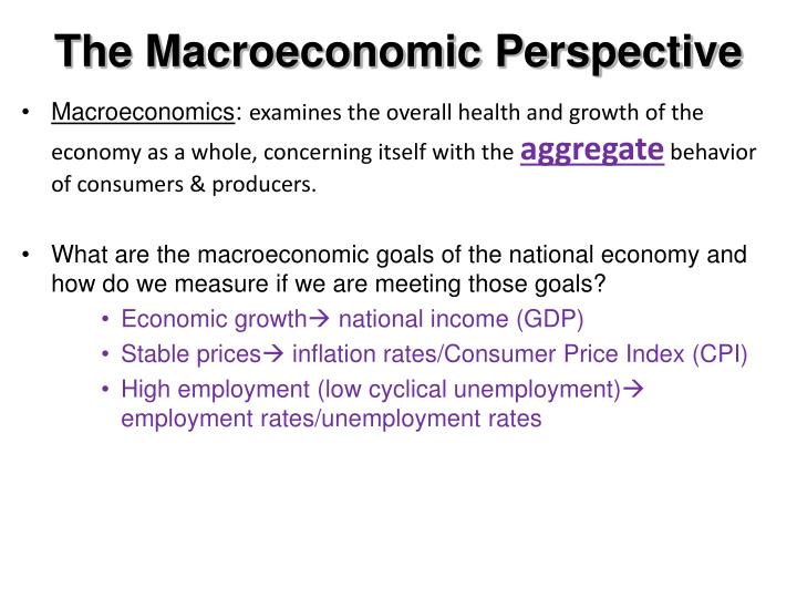 PPT - Notes: Macroeconomics- The Business Cycle & Economic Indicators ...