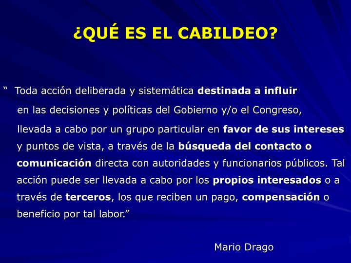 PPT - LA REGULACIÓN DEL CABILDEO PowerPoint Presentation - ID:3084323