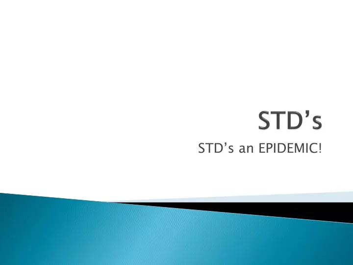 PPT - STD’s PowerPoint Presentation, free download - ID:3084673