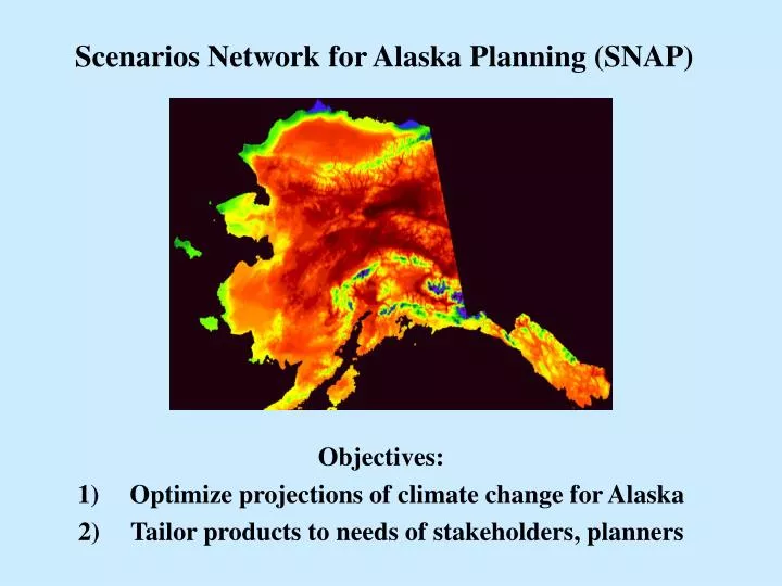 PPT - Scenarios Network for Alaska Planning (SNAP) PowerPoint ...