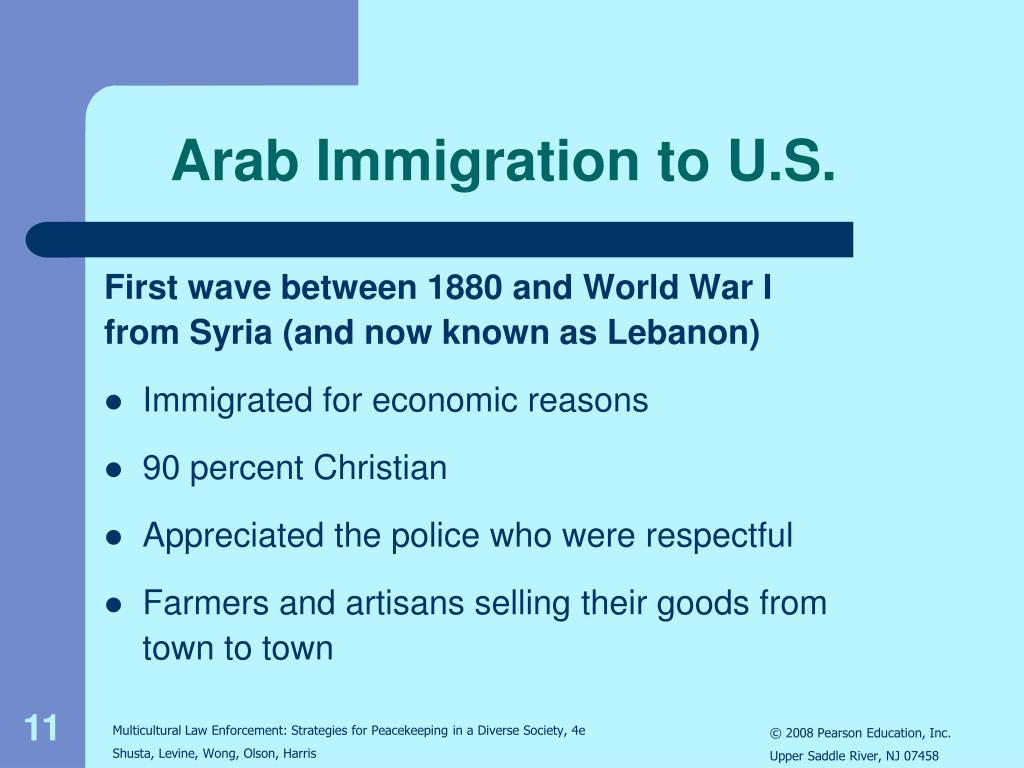 PPT - Law Enforcement Contact with Arab Americans and Other Middle ...