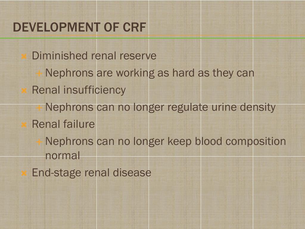 PPT - Chapter 26 Acute Renal Failure and Chronic Kidney Disease ...