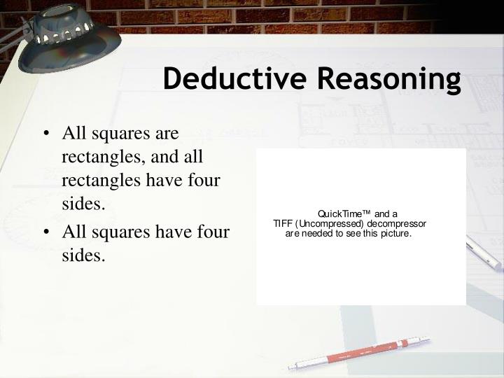 PPT - Inductive vs. Deductive Reasoning PowerPoint Presentation - ID ...