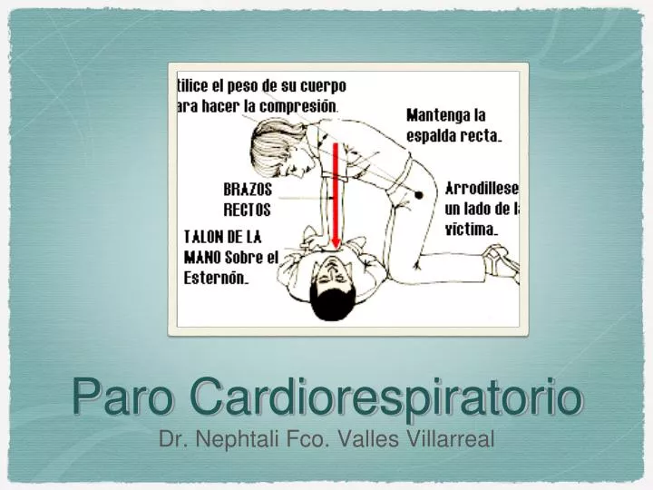 PPT - Paro Cardiorespiratorio PowerPoint Presentation, free download ...