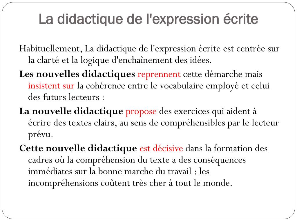 PPT - Master 1 Didactique du FLE et interculturalité Littérature et ...