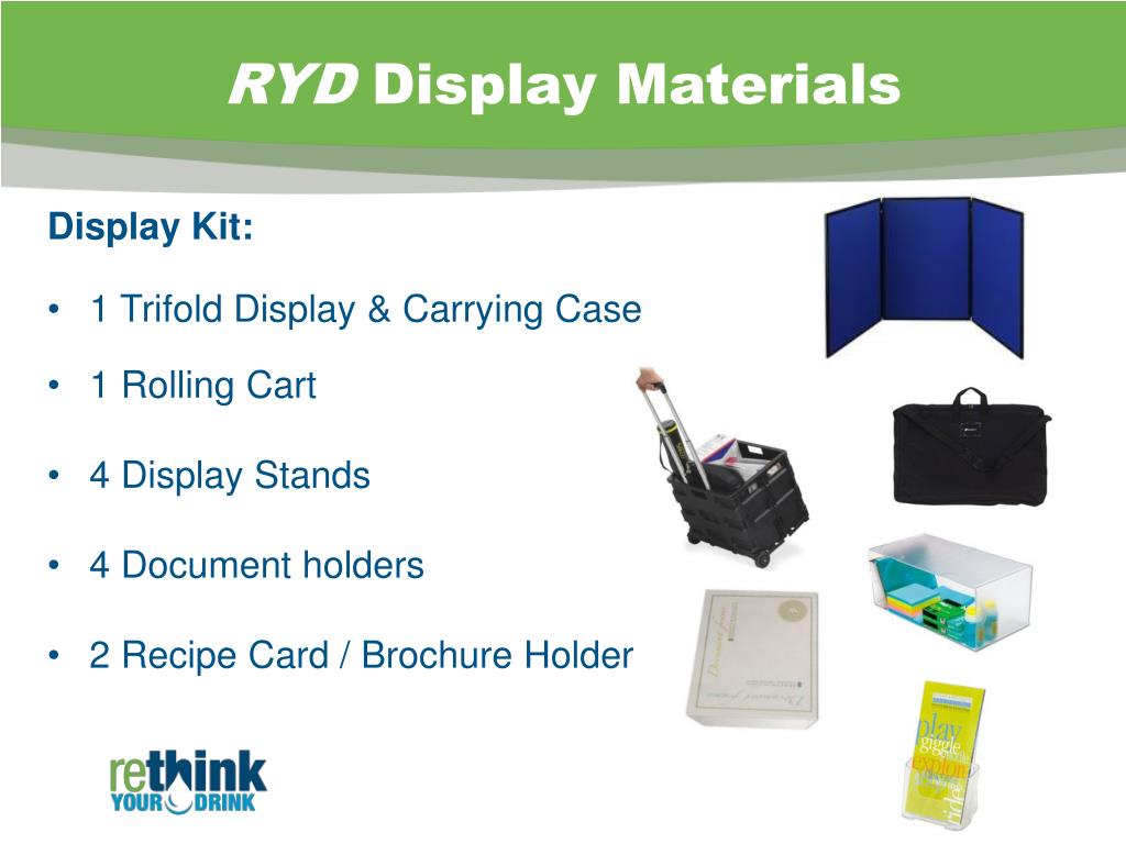 PPT - Local Health Department Rethink Your Drink Orientation Jackie ...