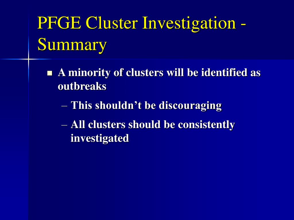 PPT - Seeing Things: Epidemiology and Outbreak Investigations ...