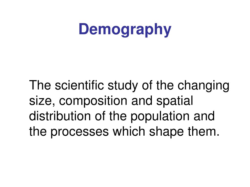 PPT - PEOPLE ARE IMPORTANT: THE DEMOGRAPHIC CHALLENGES FACING NEW ...