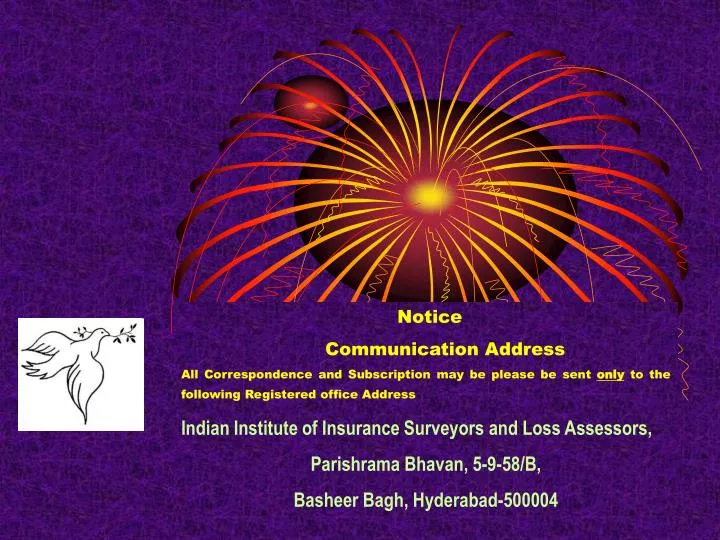 PPT - Notice Communication Address PowerPoint Presentation, free ...