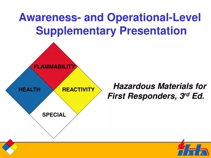 PPT - Awareness- and Operational-Level Supplementary Presentation ...