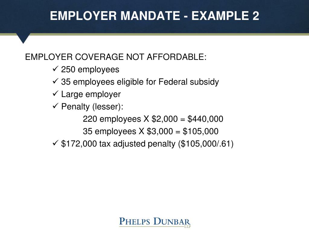 PPT - HEALTHCARE REFORM: TAX AND LEGAL IMPLICATIONS PowerPoint ...