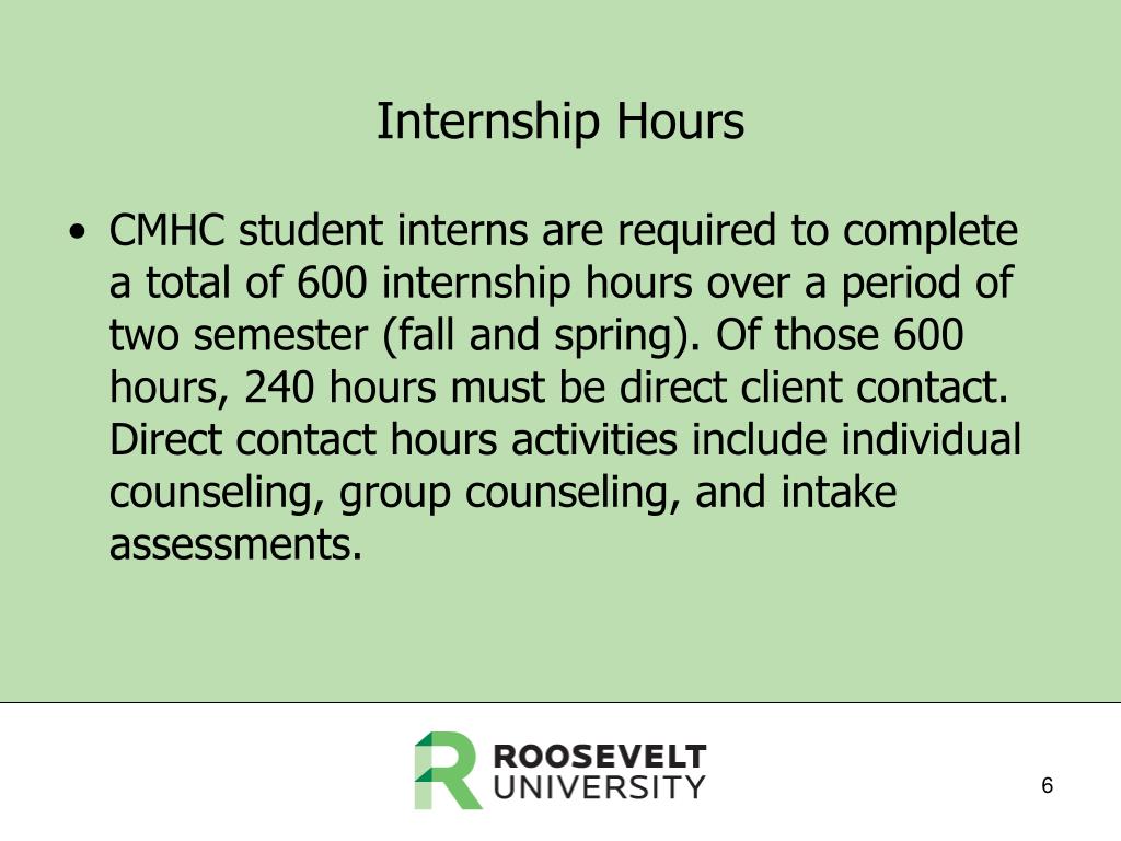 PPT - Clinical Mental Health Counseling Internship Site Supervisor ...