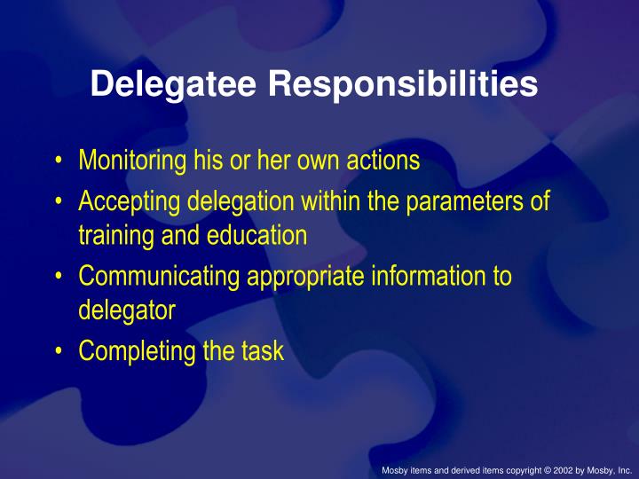 PPT - Effective Delegation and Supervision PowerPoint Presentation - ID ...