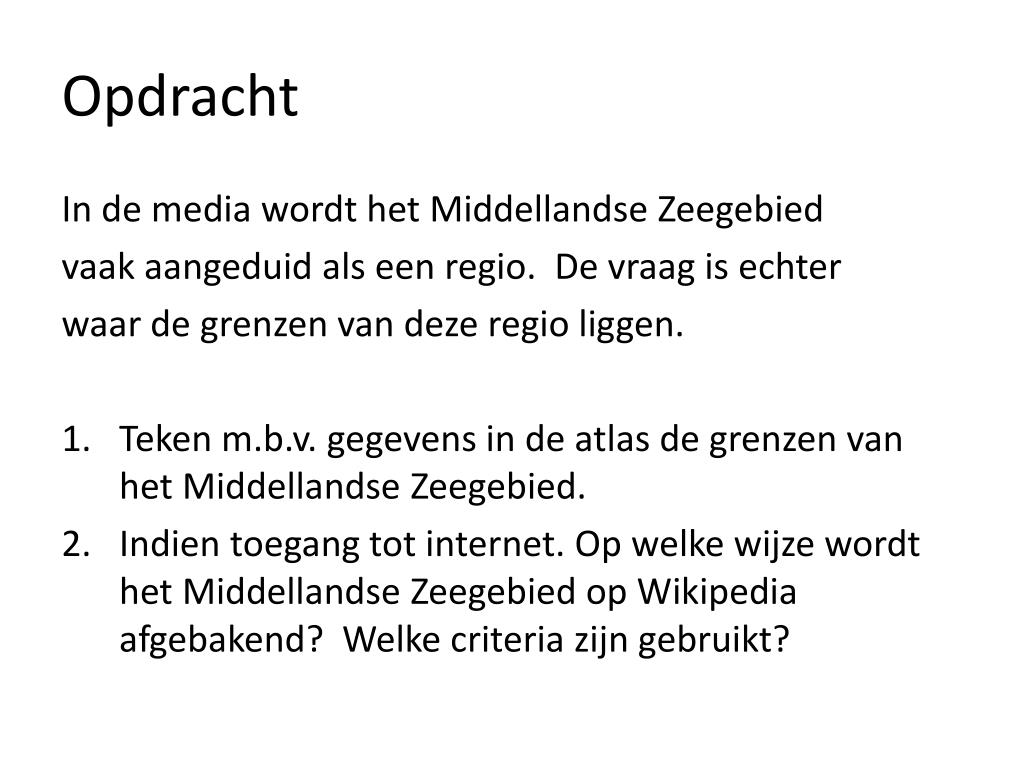 PPT - Oriëntatie op de geografie PowerPoint Presentation, free download ...