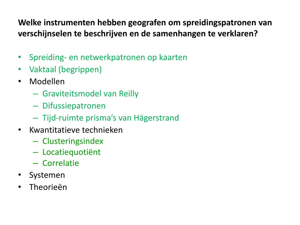 PPT - Oriëntatie op de geografie PowerPoint Presentation, free download ...