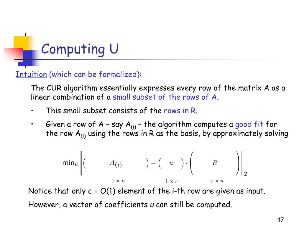 Ppt Tutorial Randomized Algorithms For Matrices And Massive Data Sets Powerpoint Presentation