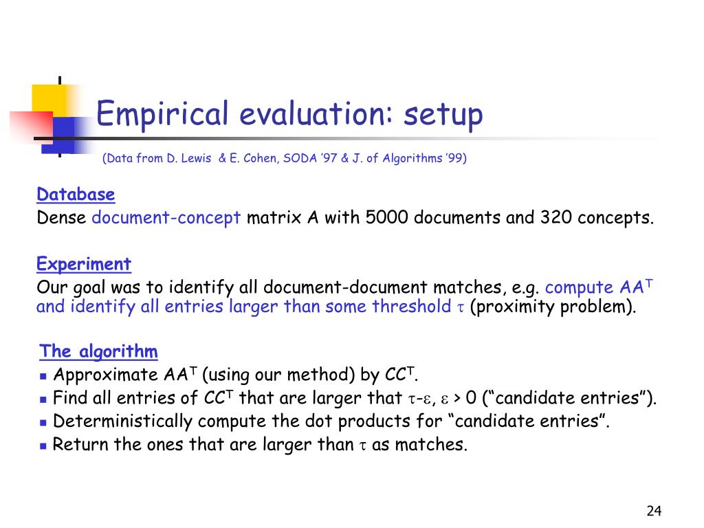 Ppt Tutorial Randomized Algorithms For Matrices And Massive Data Sets Powerpoint Presentation