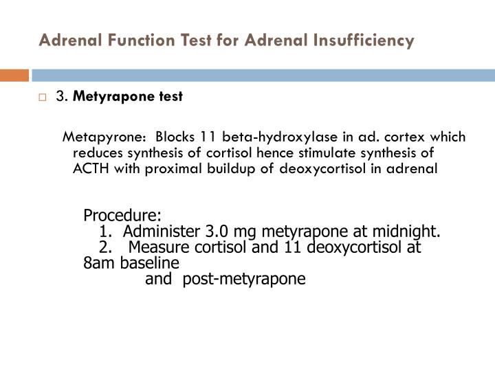 PPT - ENDOCRiNE FUNCTION TESTS PowerPoint Presentation - ID:3088949