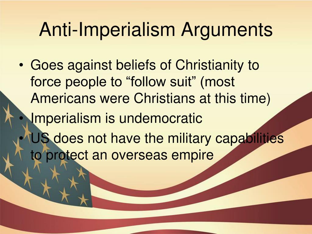 PPT - The Pros and Cons of Imperialism At the Turn of the 20 th Century ...