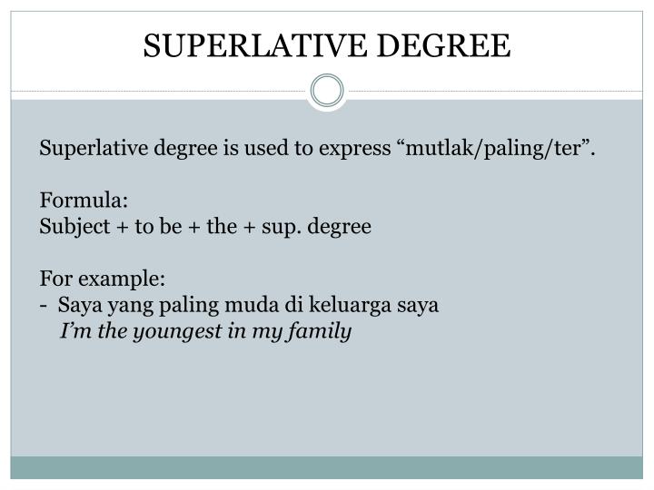 PPT - Comparative and Superlative Degree PowerPoint Presentation - ID ...