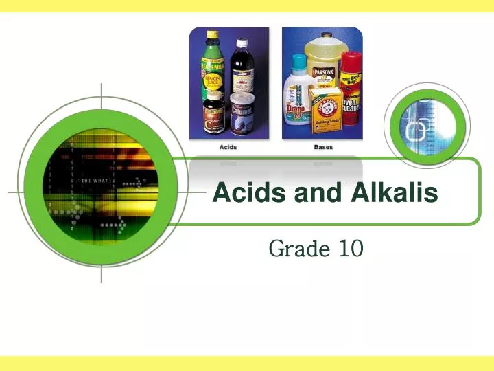 PPT - Acids and Alkalis PowerPoint Presentation, free download - ID:3089384