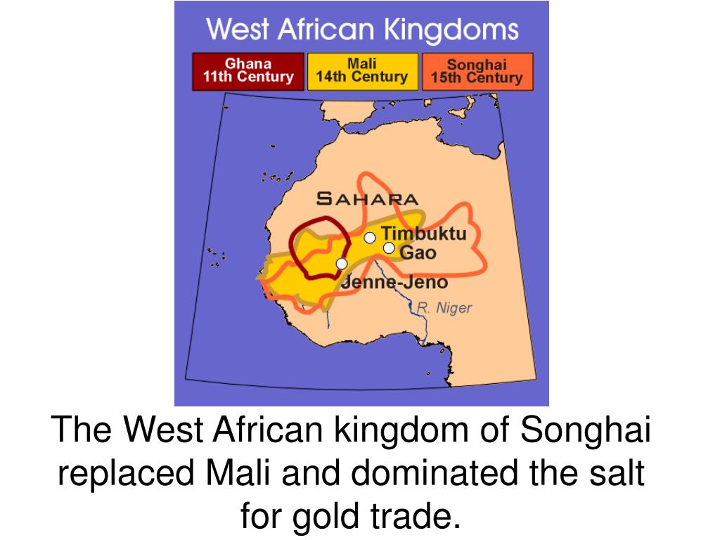 PPT - The West African kingdom of Mali rose to power as the West ...