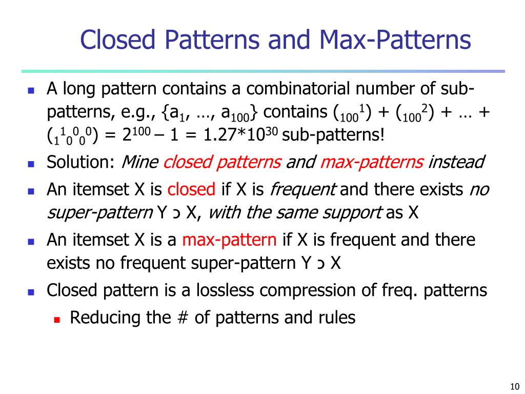 PPT What Is Frequent Pattern Analysis PowerPoint Presentation Free 