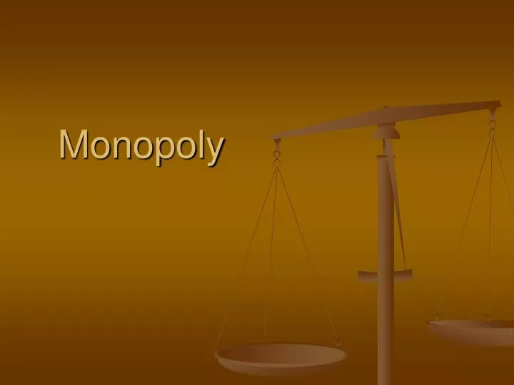 PPT - Monopoly PowerPoint Presentation, free download - ID:3090346