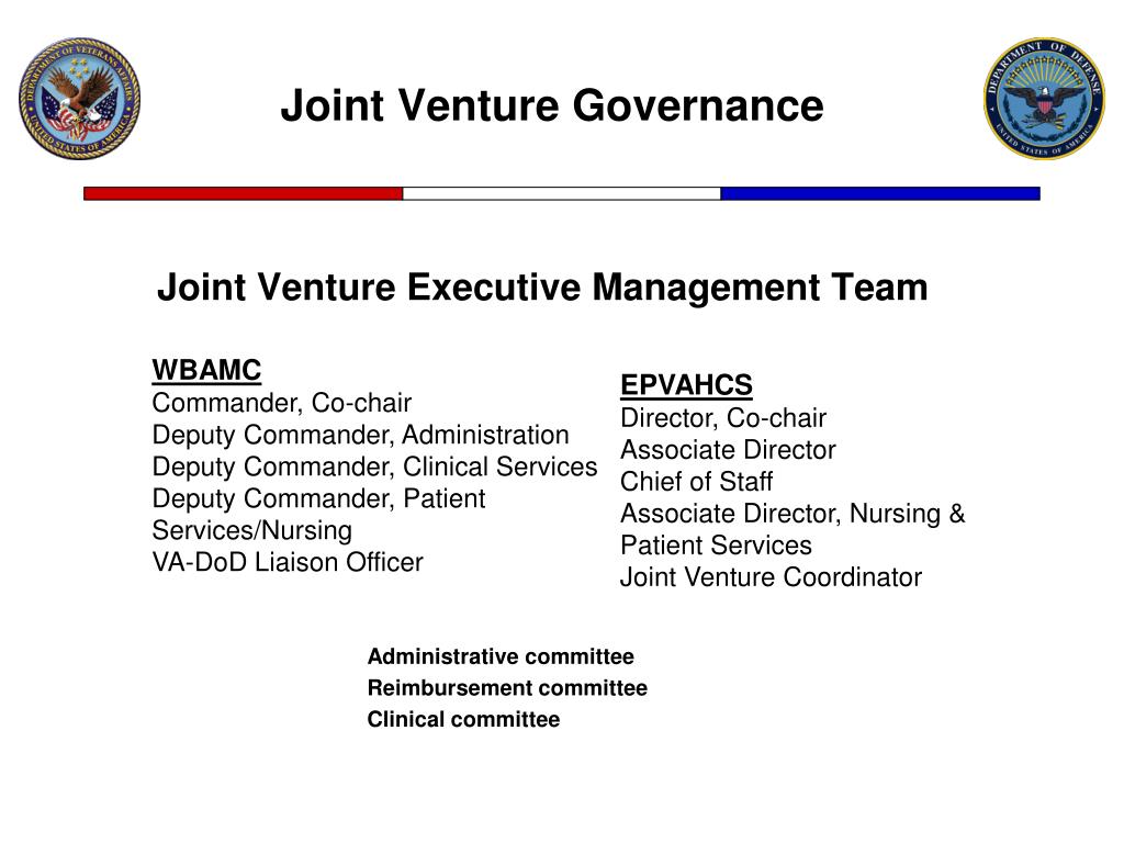 PPT - Annual 2009 VA/DoD Joint Venture Conference El Paso Joint Venture ...