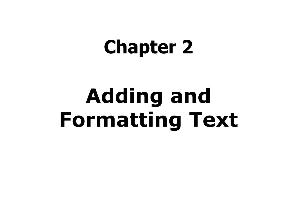 Ppt Chapter 2 Powerpoint Presentation Free Download Id 3090495