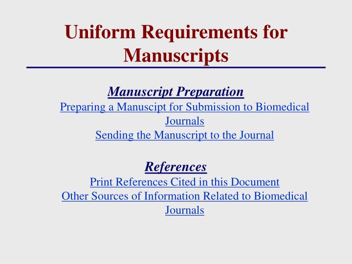 PPT - URM and IMRAD format PowerPoint Presentation - ID:3091078