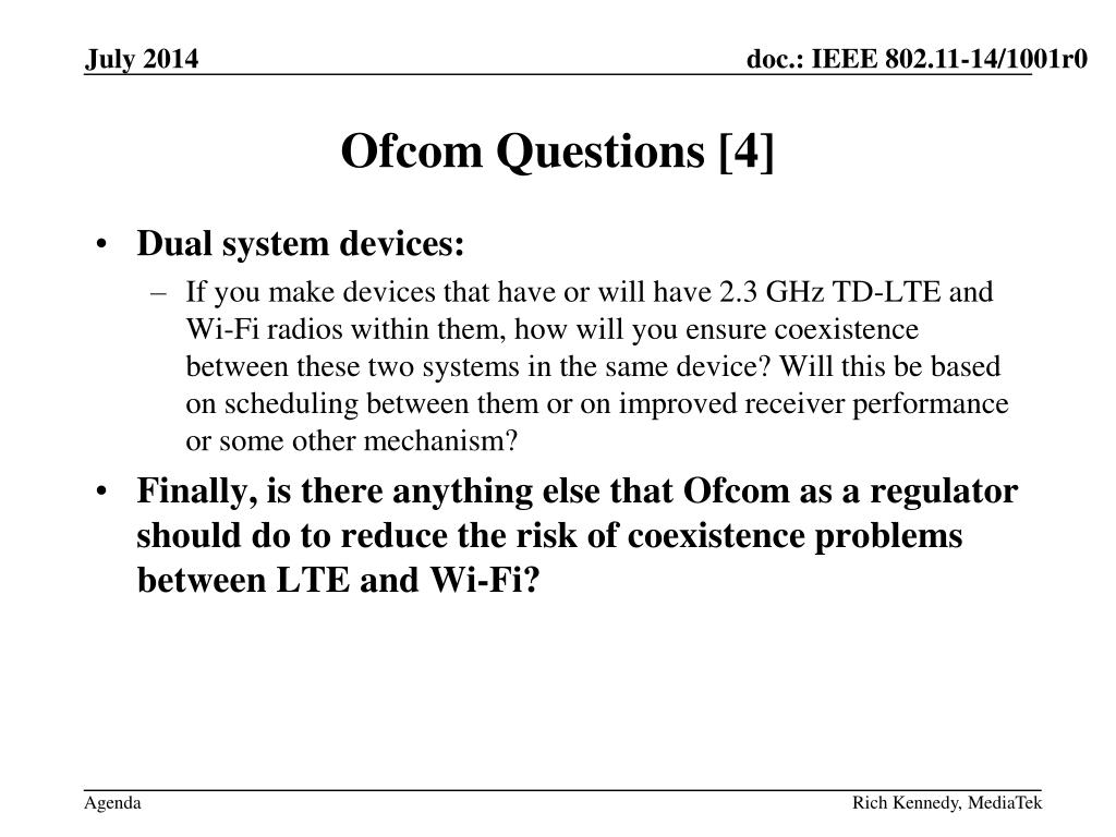PPT - IEEE 802.11/15 Regulatory SC DRAFT Teleconference Plan and Agenda ...
