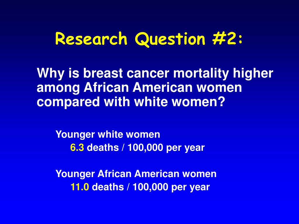 PPT - Carolina Breast Cancer Study: Breast cancer subtypes and race ...