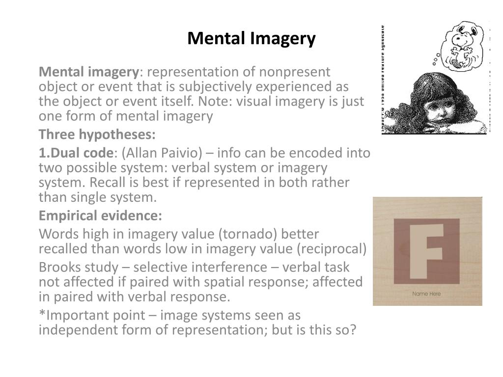 PPT - Mental Imagery PowerPoint Presentation, free download - ID:3091652 PPT - Mental Imagery PowerPoint Presentation, free download - ID:3091652